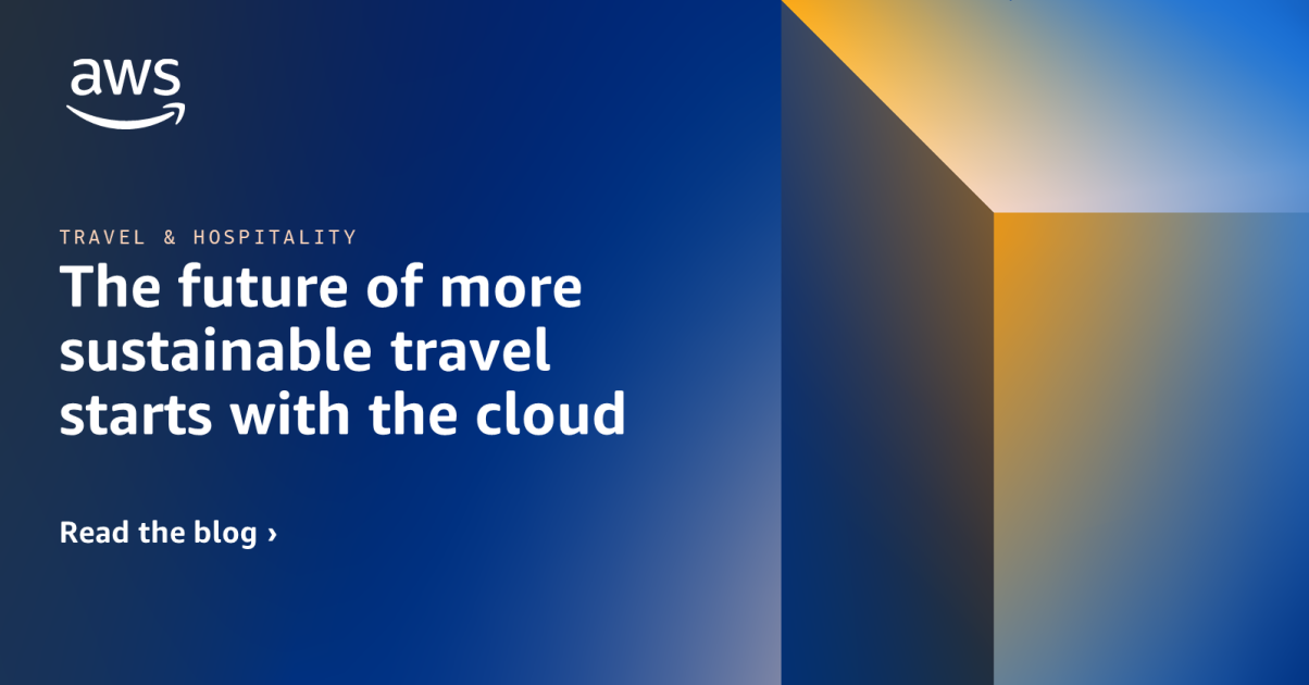 The future of more sustainable travel starts with the cloud | AWS for ...