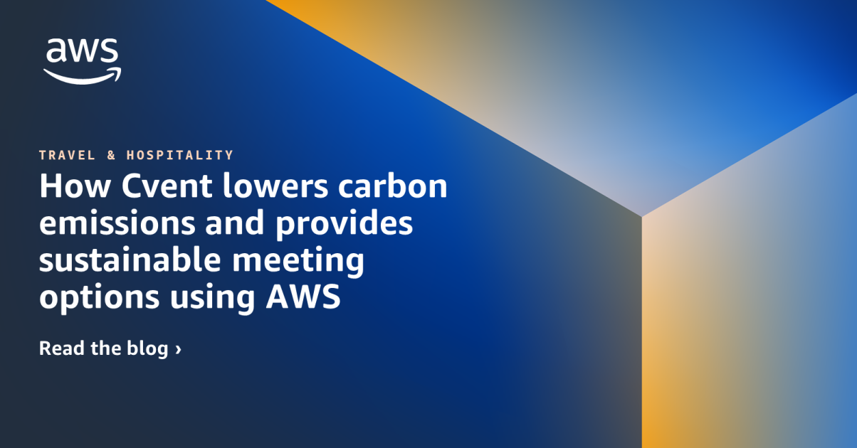 How Cvent lowers carbon emissions and provides sustainable meeting ...