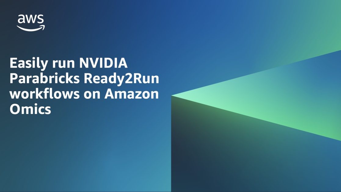 Easily run NVIDIA Parabricks Ready2Run workflows on Amazon Omics | AWS for Industries