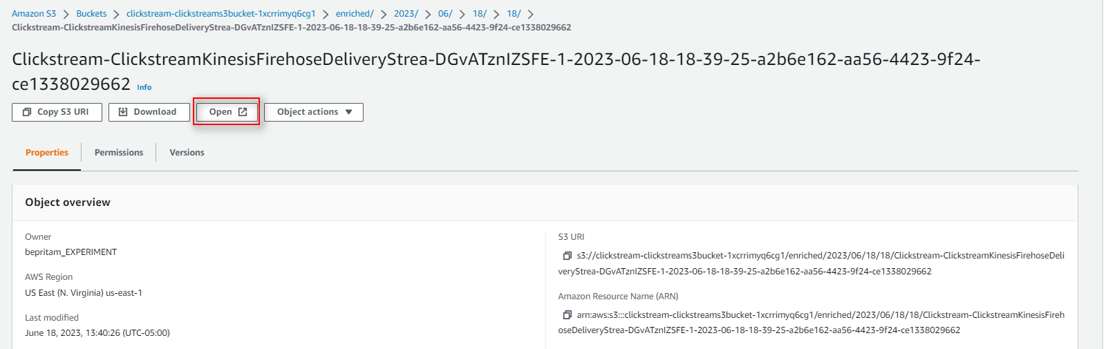 Capture clickstream data using AWS serverless services | AWS for Industries
