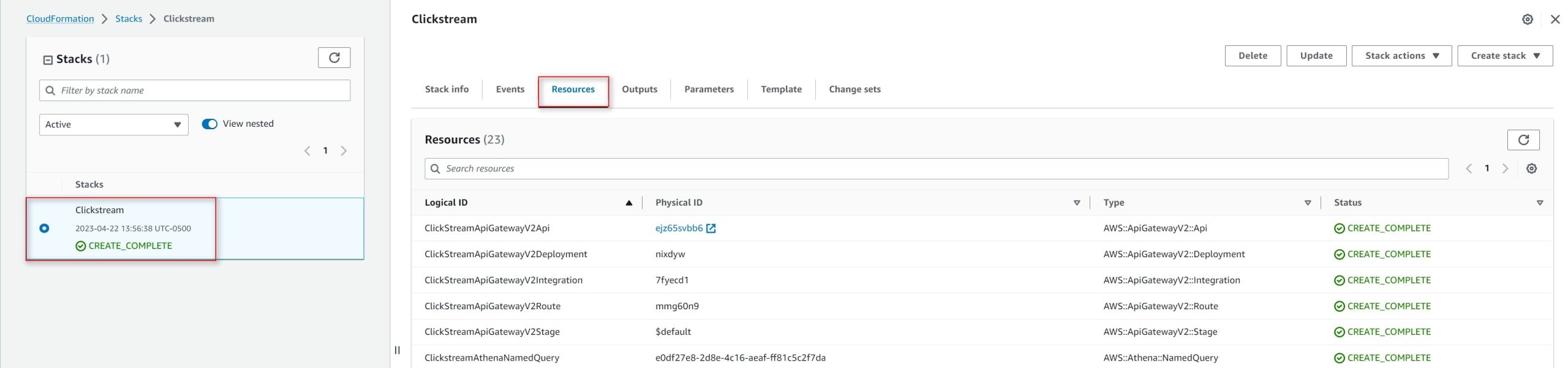 Capture clickstream data using AWS serverless services | AWS for Industries