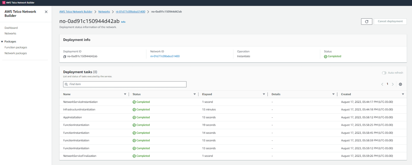 Automated Deployment of 5G RAN and Core Networks using AWS Telco Network Builder | AWS for ...