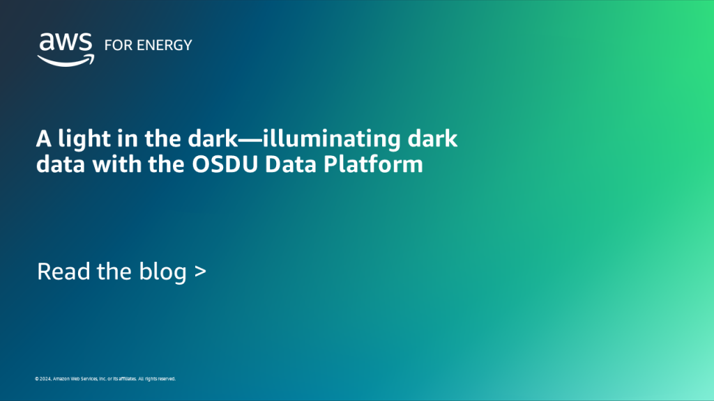 OSDU | AWS for Industries
