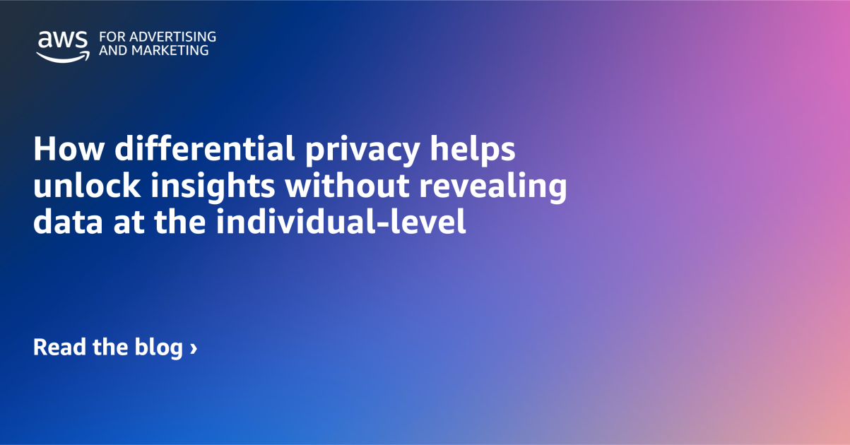 How differential privacy helps unlock insights without revealing data ...