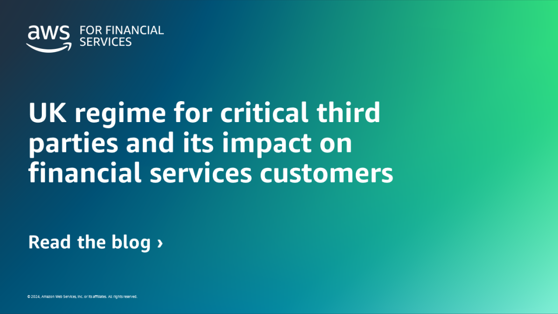 UK regime for critical third parties and its impact on financial ...