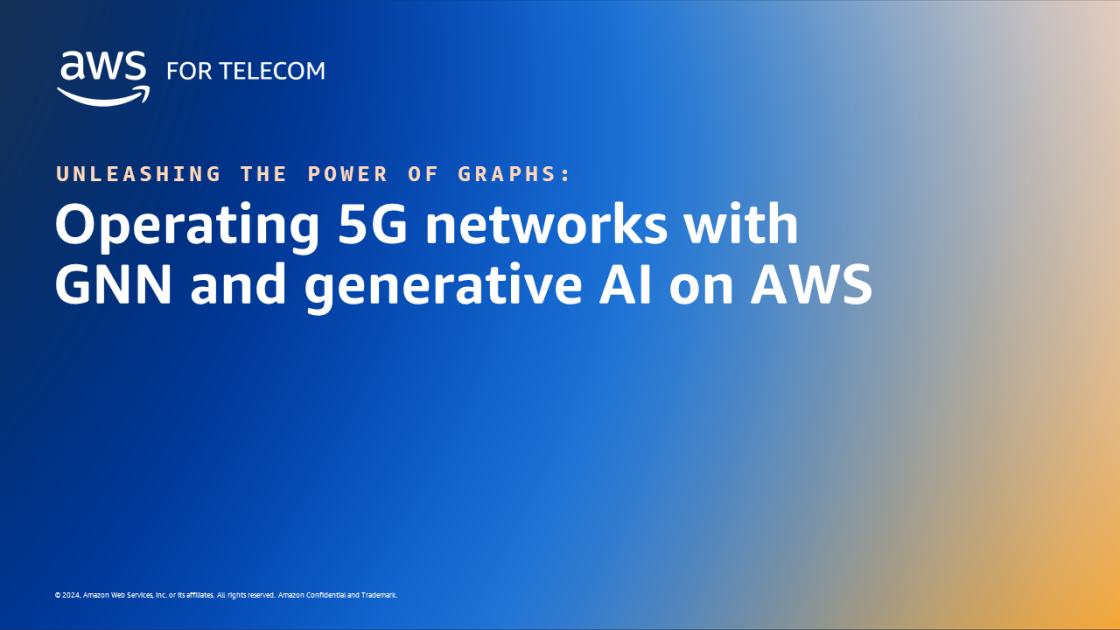 Unleashing the power of Graphs: operating 5G networks with GNN and ...