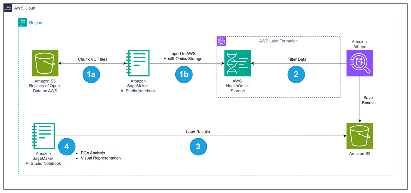 Examine genomic variation across populations with AWS | AWS for Industries
