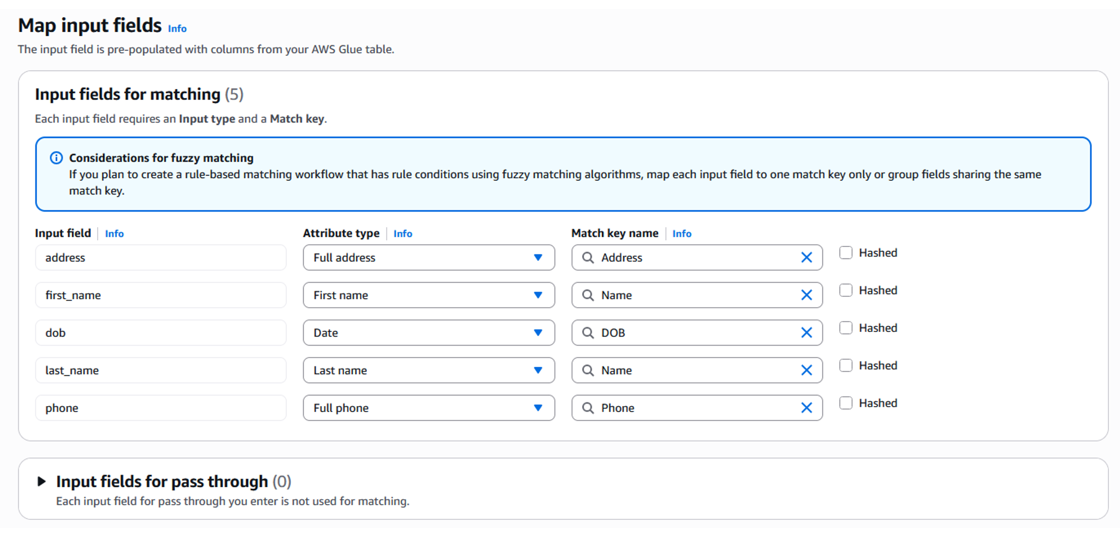 Resolve imperfect data with advanced rule-based fuzzy matching in AWS ...