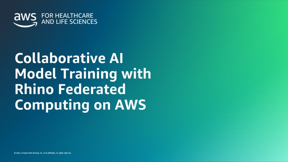 Collaborative AI Model Training with Rhino Federated Computing on AWS ...