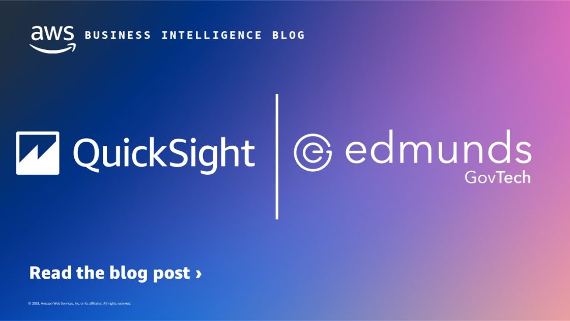 How Edmunds GovTech unifies data and analytics data for municipalities ...