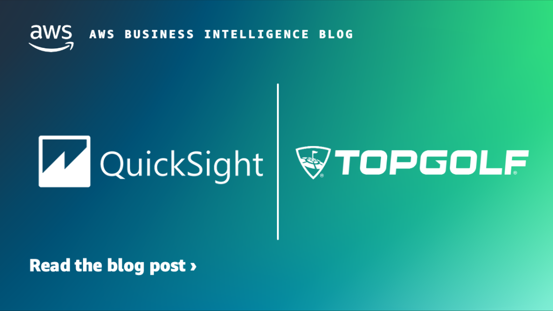 Transforming data into insights: How Topgolf revolutionized business intelligence using Amazon ...