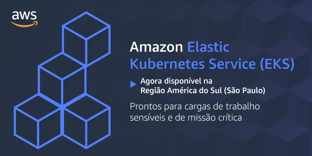 Amazon Elastic Kubernetes Service (EKS) agora disponível na região ...