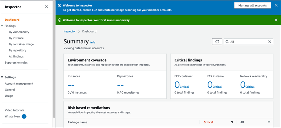 Implementando análise de vulnerabilidade no repositório de containers ...