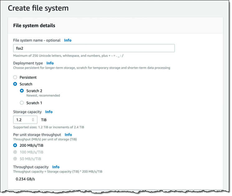 Amazon FSx for Lustre Update: Persistent Storage for Long-Term, High ...
