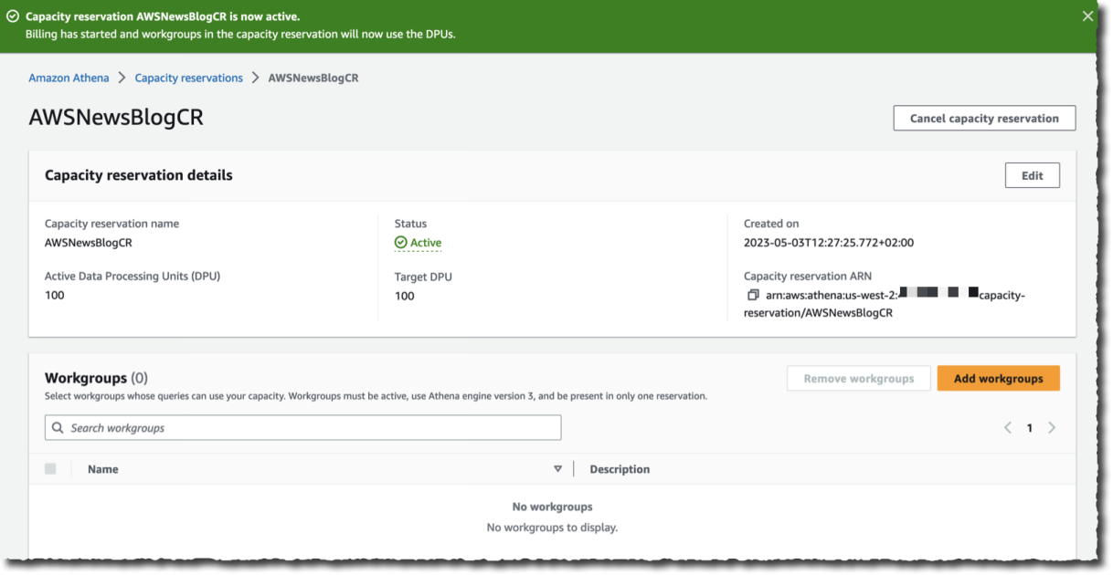 Introducing Athena Provisioned Capacity | AWS News Blog