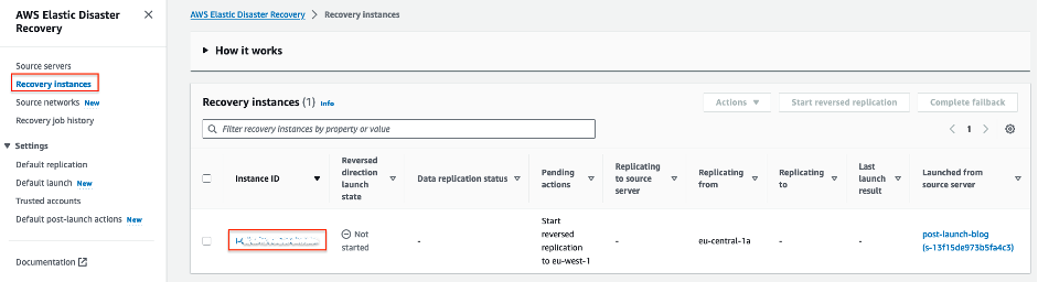Automate post-recovery actions using Amazon Elastic Disaster Recovery ...
