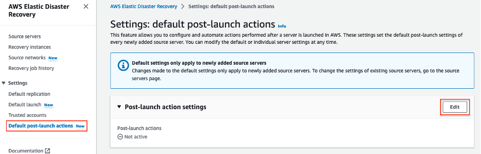 Automate post-recovery actions using Amazon Elastic Disaster Recovery ...