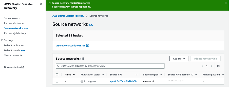 Automatic network replication with AWS Elastic Disaster Recovery | AWS ...
