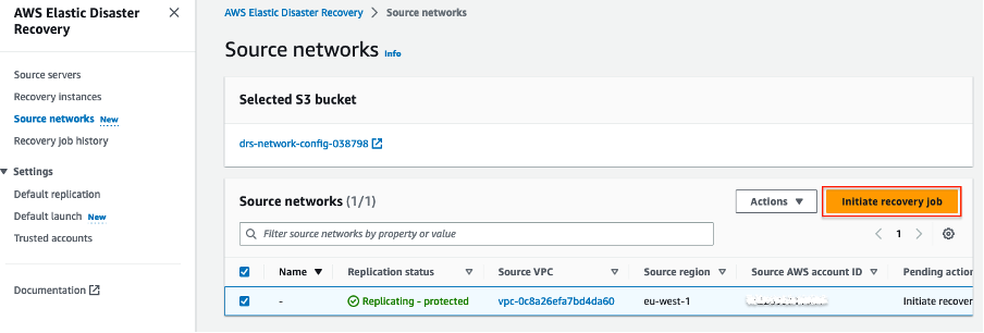 Automatic network replication with AWS Elastic Disaster Recovery | AWS ...