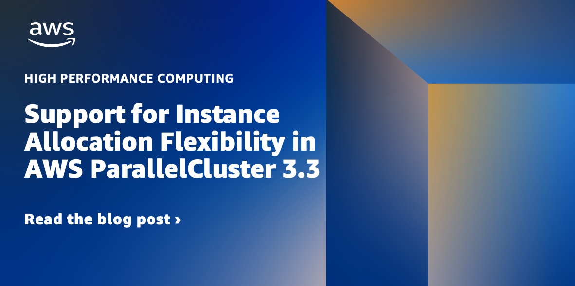Support For Instance Allocation Flexibility In Aws Parallelcluster 33 Aws Hpc Blog