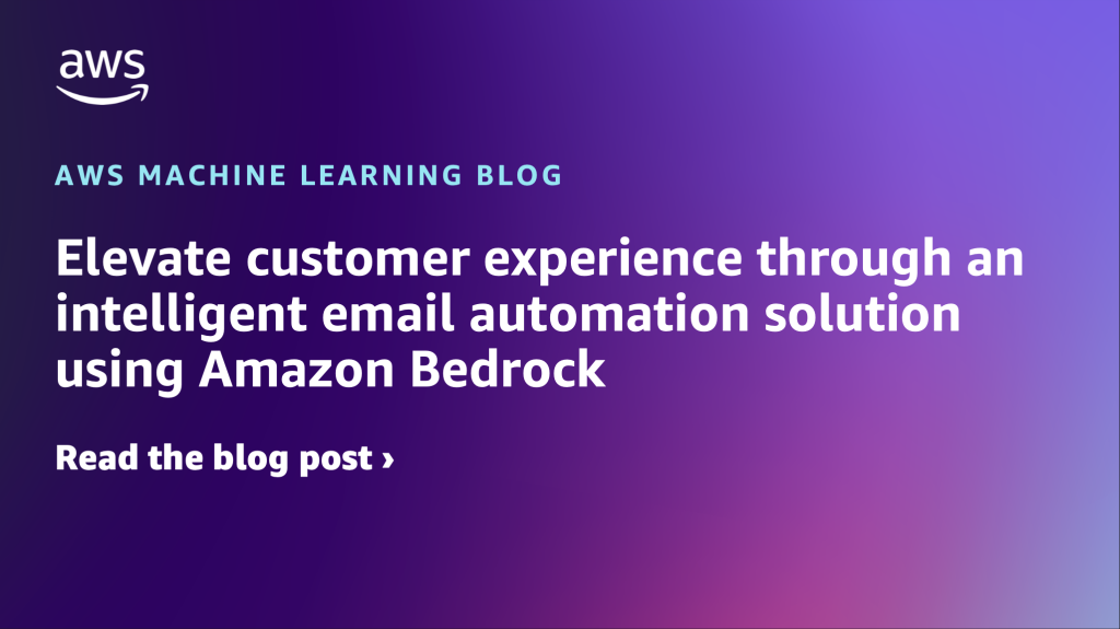 Amazon Bedrock | AWS Machine Learning Blog