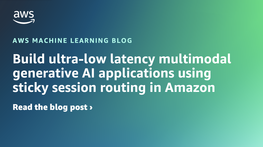AWS Machine Learning Blog