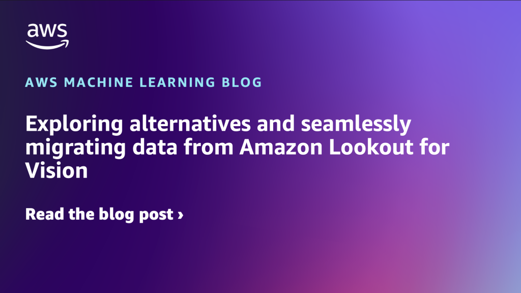 Amazon Lookout for Vision | Artificial Intelligence