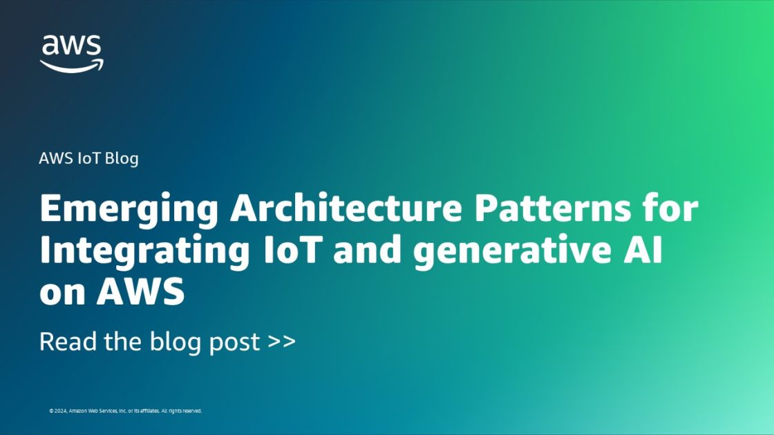 Rising Structure Patterns for Integrating IoT and generative AI on AWS - uncommunication