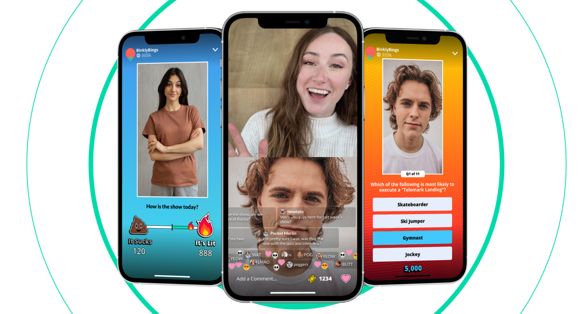 New game show app attracts and engages audiences with interactive live ...