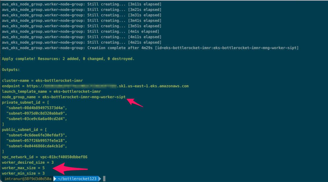 Setting up a Bottlerocket managed node group on Amazon EKS with Terraform | Containers